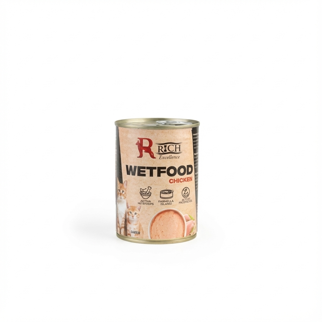Rich excellence wet food cat flavor chicken 400 gm – Pets Land