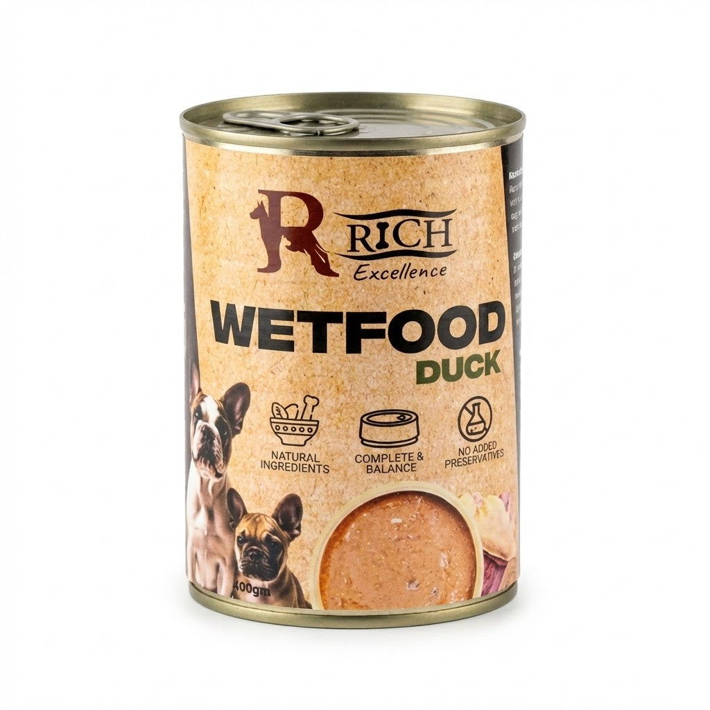 Rich Excellence Duck Wet Dog Food 400g | Nutritious & Tasty Meal – Pets ...